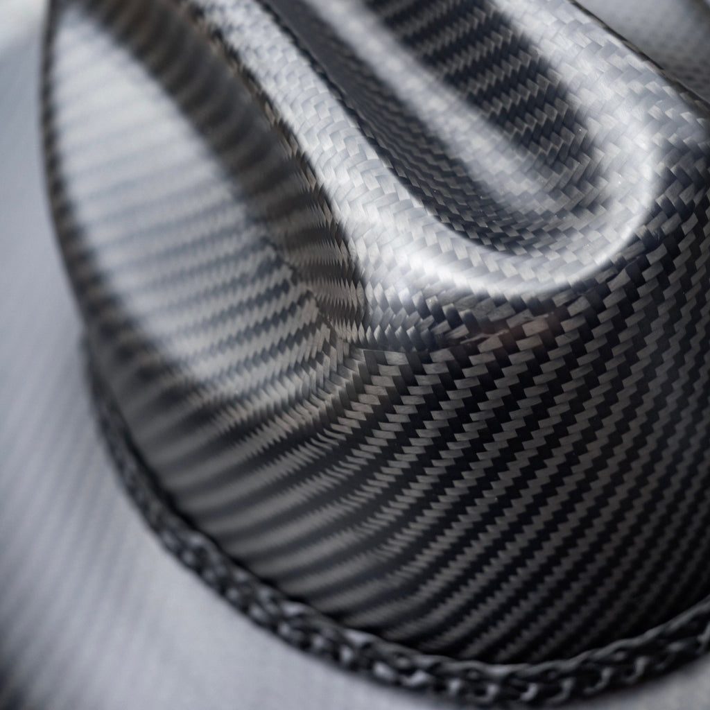 WHISTLINDIESEL x NELSON RACING DESIGN Hand Made Carbon Fiber Cowboy Ha ...